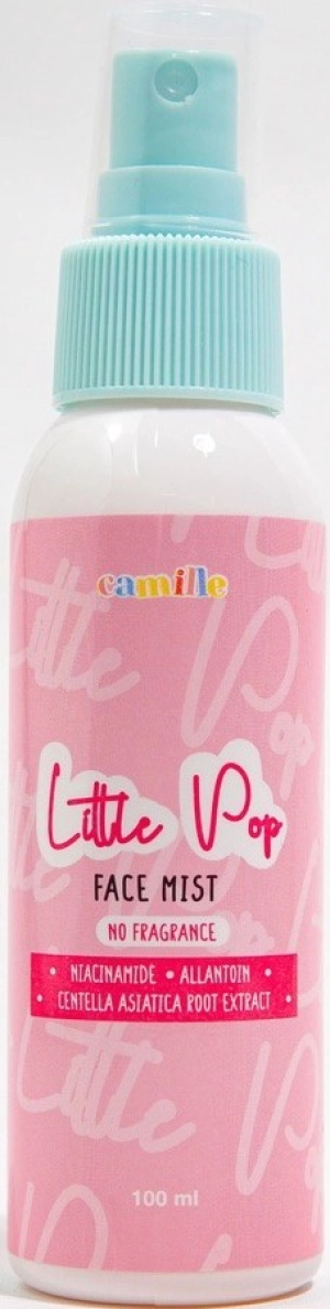 Full ingredients list Camille Beauty Little Pop Face Mist