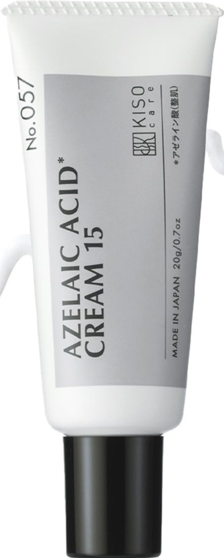 Full ingredients list KisoCare Azelaic Acid 15% Cream