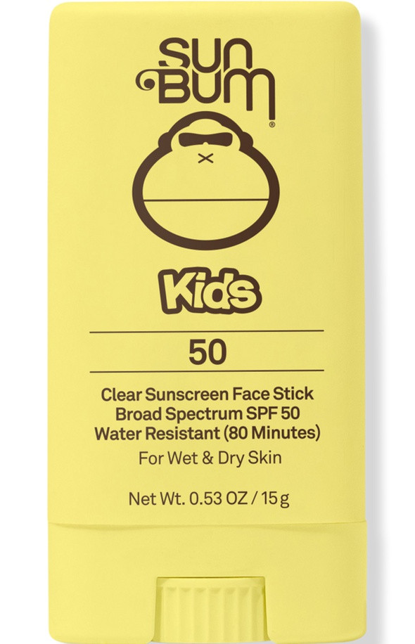 Sun Bum Kids SPF 50 Clear Sunscreen Face Stick