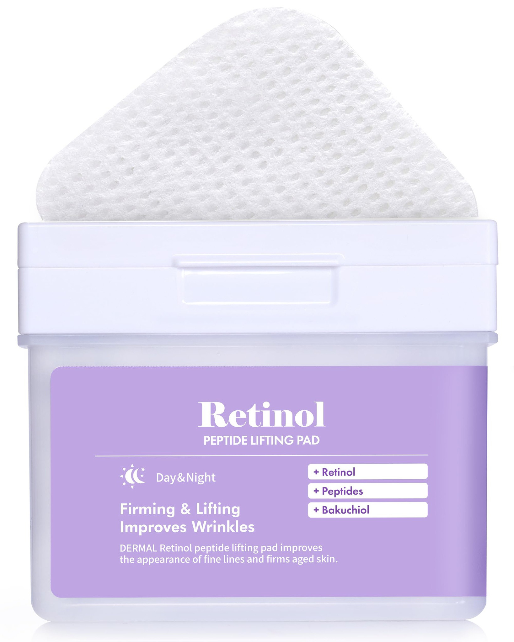Full ingredients list Dermal Retinol Peptide Lifting Pad