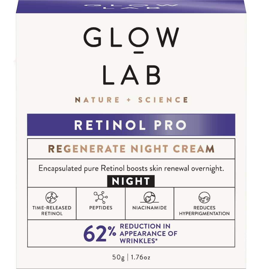 Thành phần Kem dưỡng ban đêm Glow Lab Night Cream Retinol Pro