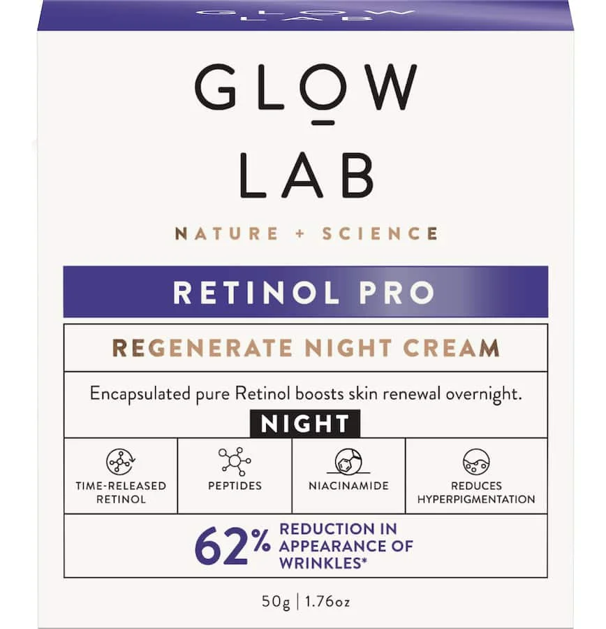 Kem dưỡng ban đêm Glow Lab Night Cream Retinol Pro