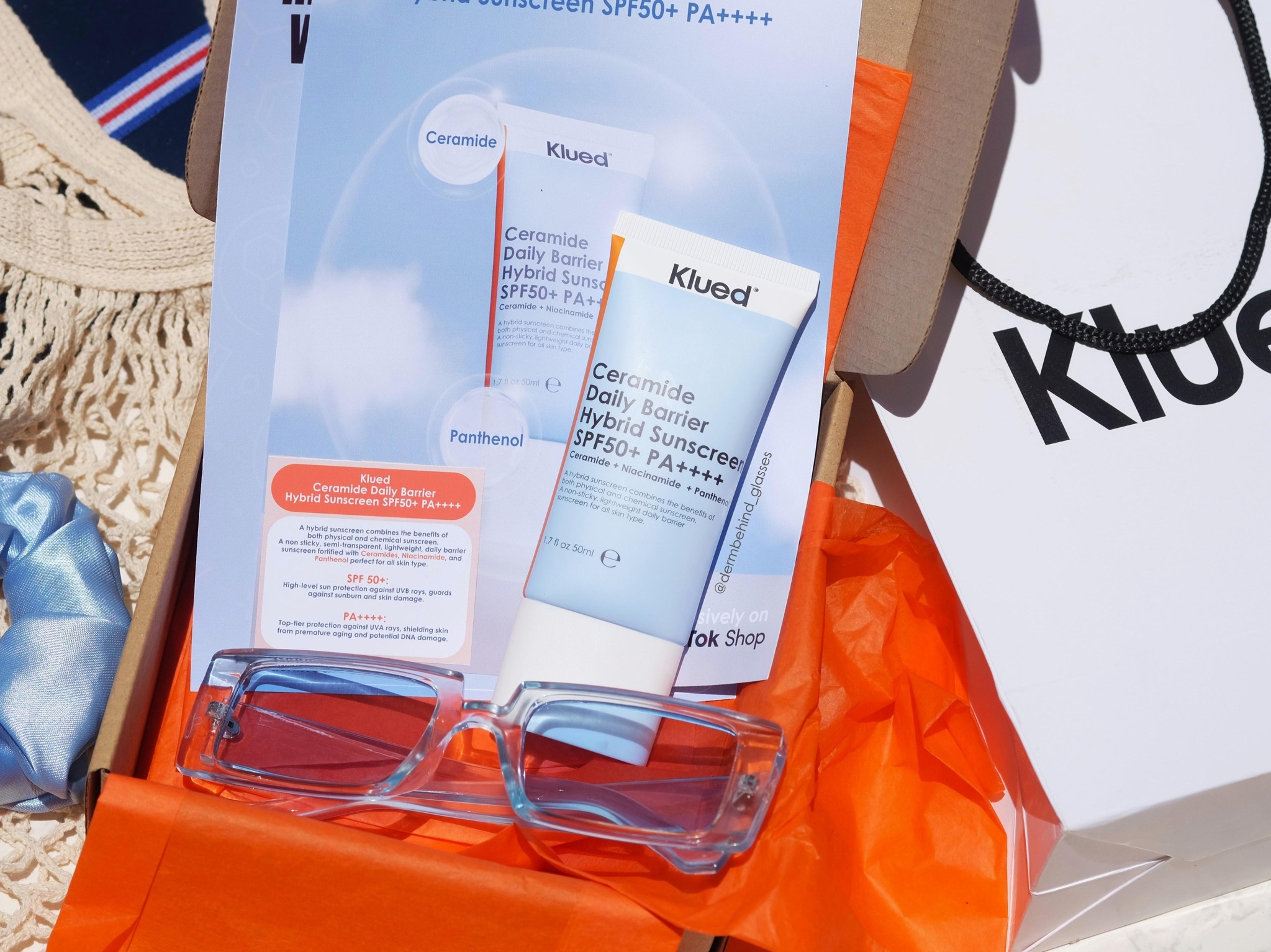 Klued Ceramide Daily Barrier Hybrid Sunscreen