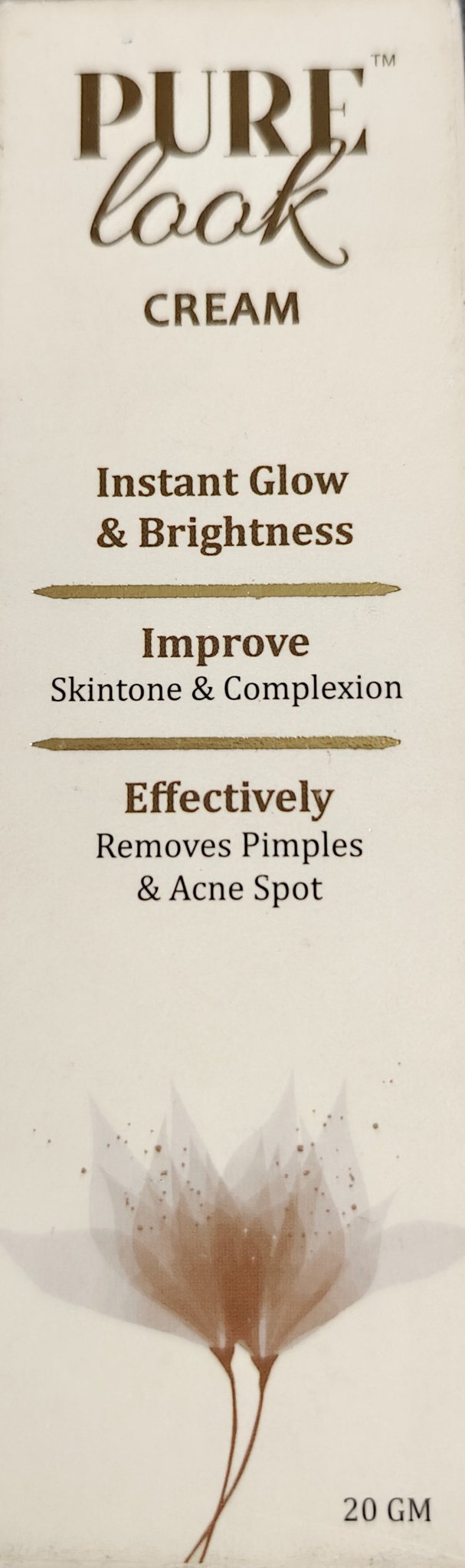 Thành phần Pure Look Cream đầy đủ