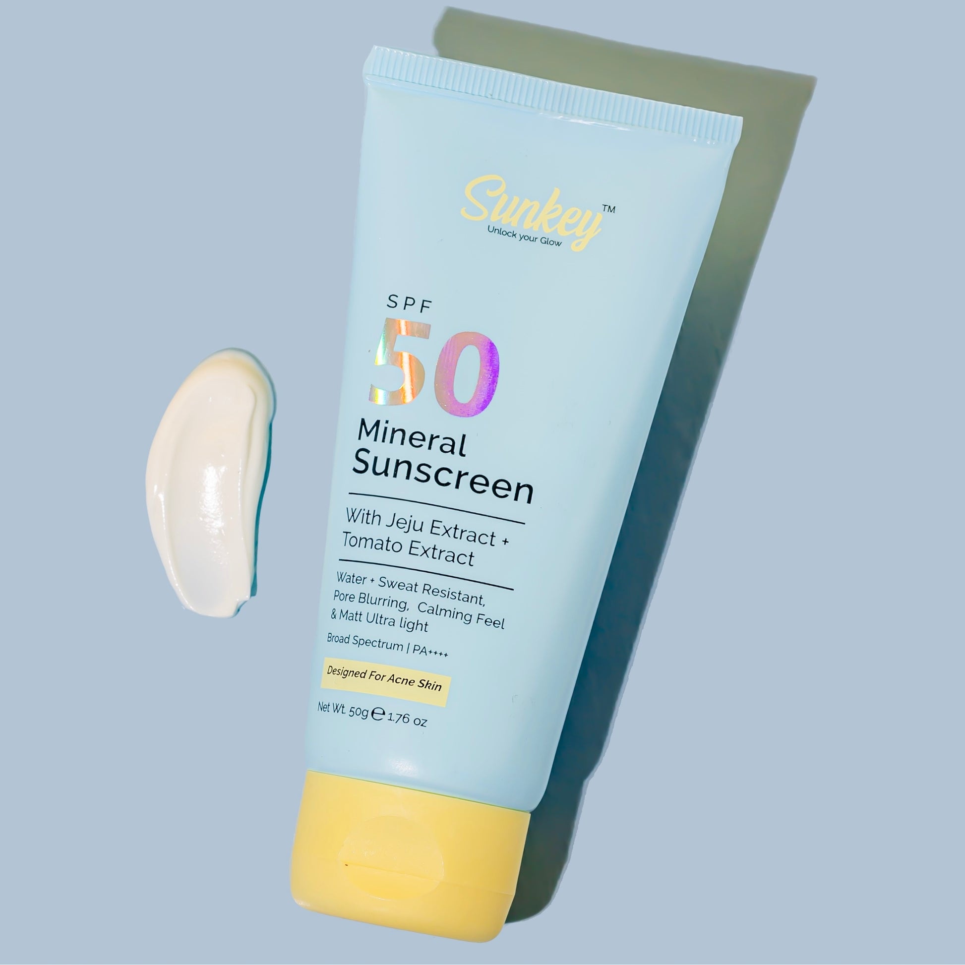 Sunkey Mineral Sunscreen – SPF 50 With Jeju And Tomato Extract