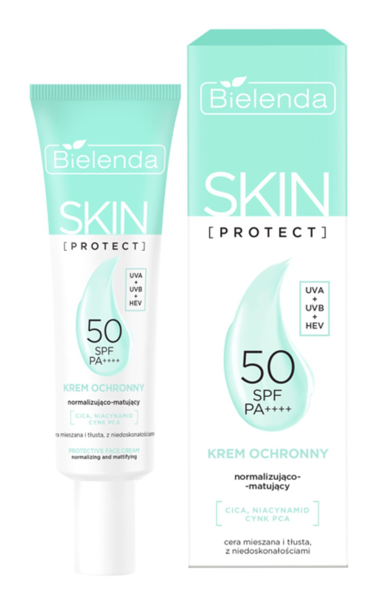 Bielenda Skin Protect Normalizing And Mattifying Protective Face Cream ...
