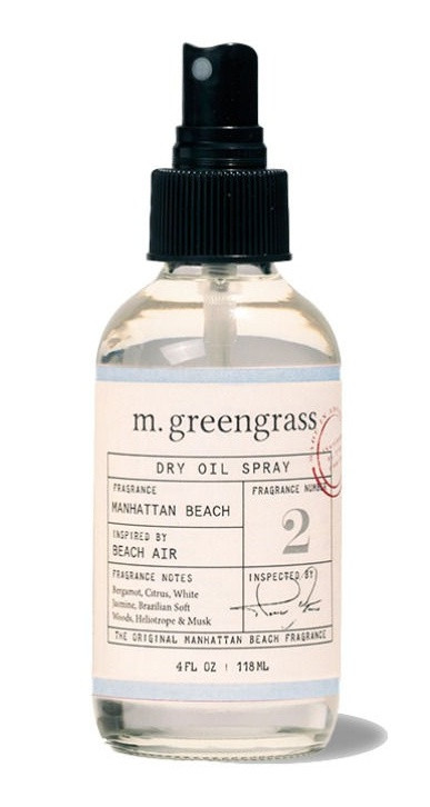 Full ingredients list m. greengrass Dry Oil Spray