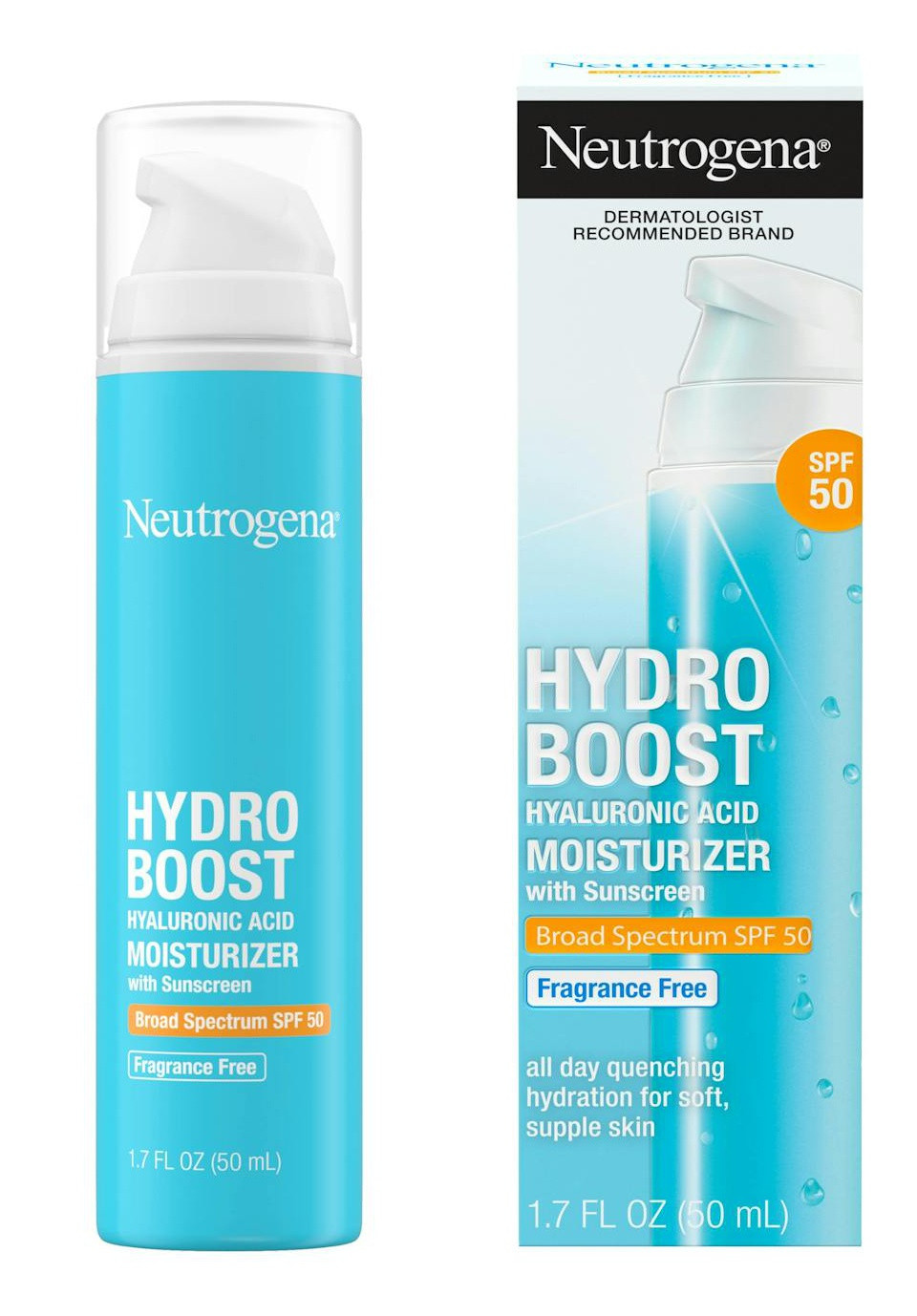 Full ingredients list Neutrogena Hydro Boost Hydrating Fluid ...