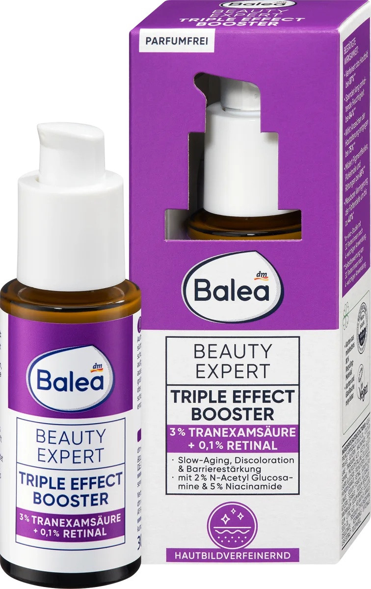 Full ingredients list Balea Beauty Expert Triple Effect ...