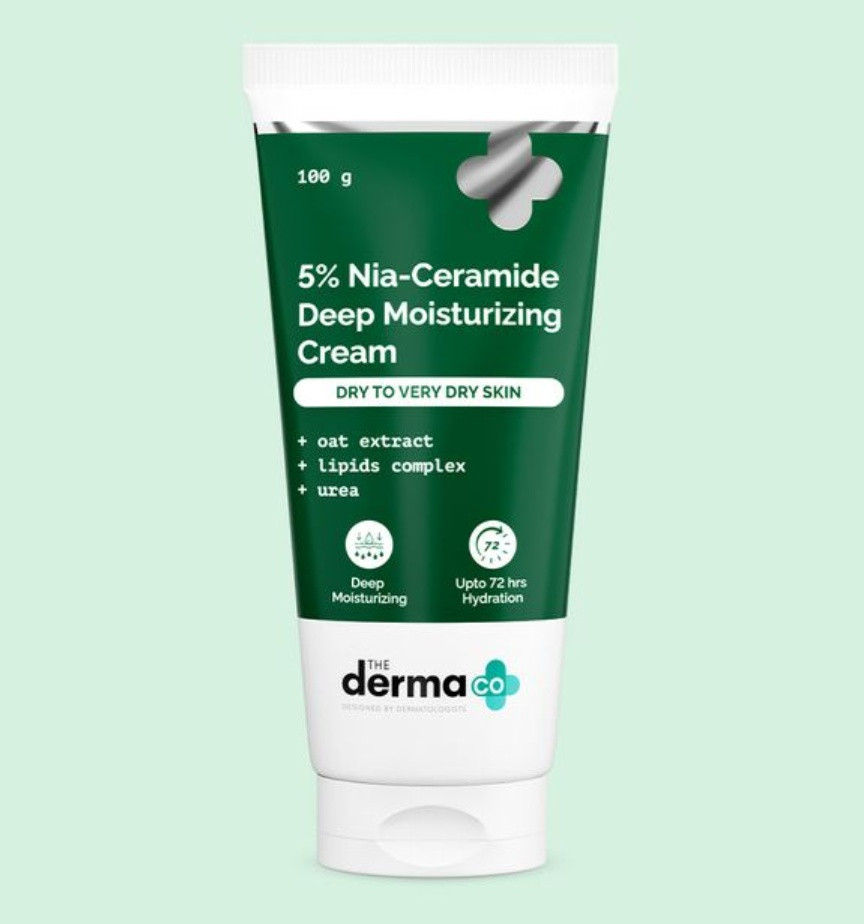 Derma Co 5% Nia-ceramide Deep Moisturizing Cream With 5% Niacinamide ...