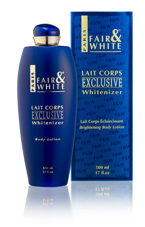 Full ingredients list Fair & White Exclusive Whitenizer