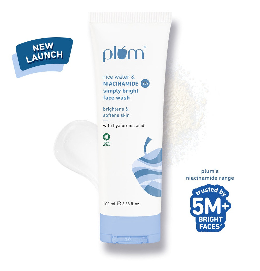 Ingredients list PLUM Simply Bright Face Wash With 2% ...