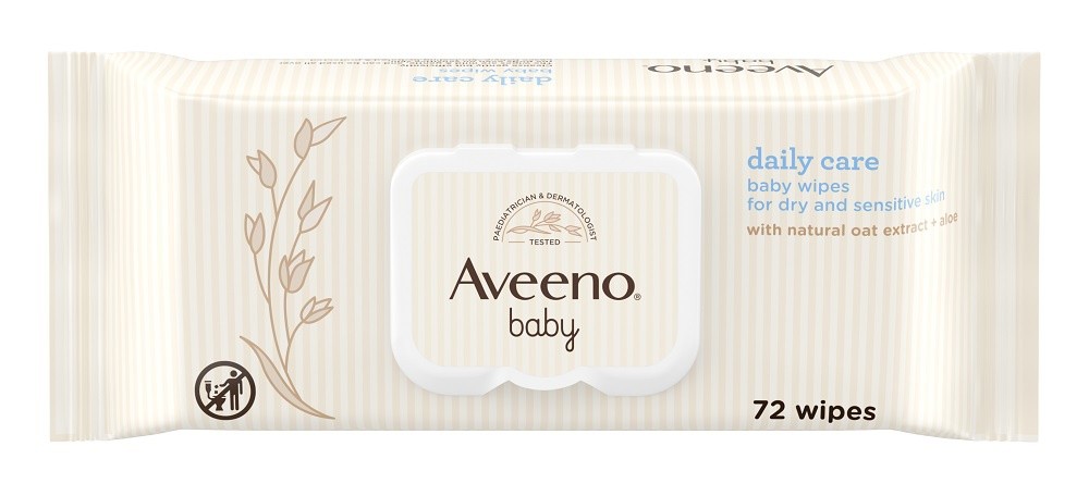 Ingredients list Aveeno Baby Daily Care Baby Wipes For Dry And ...