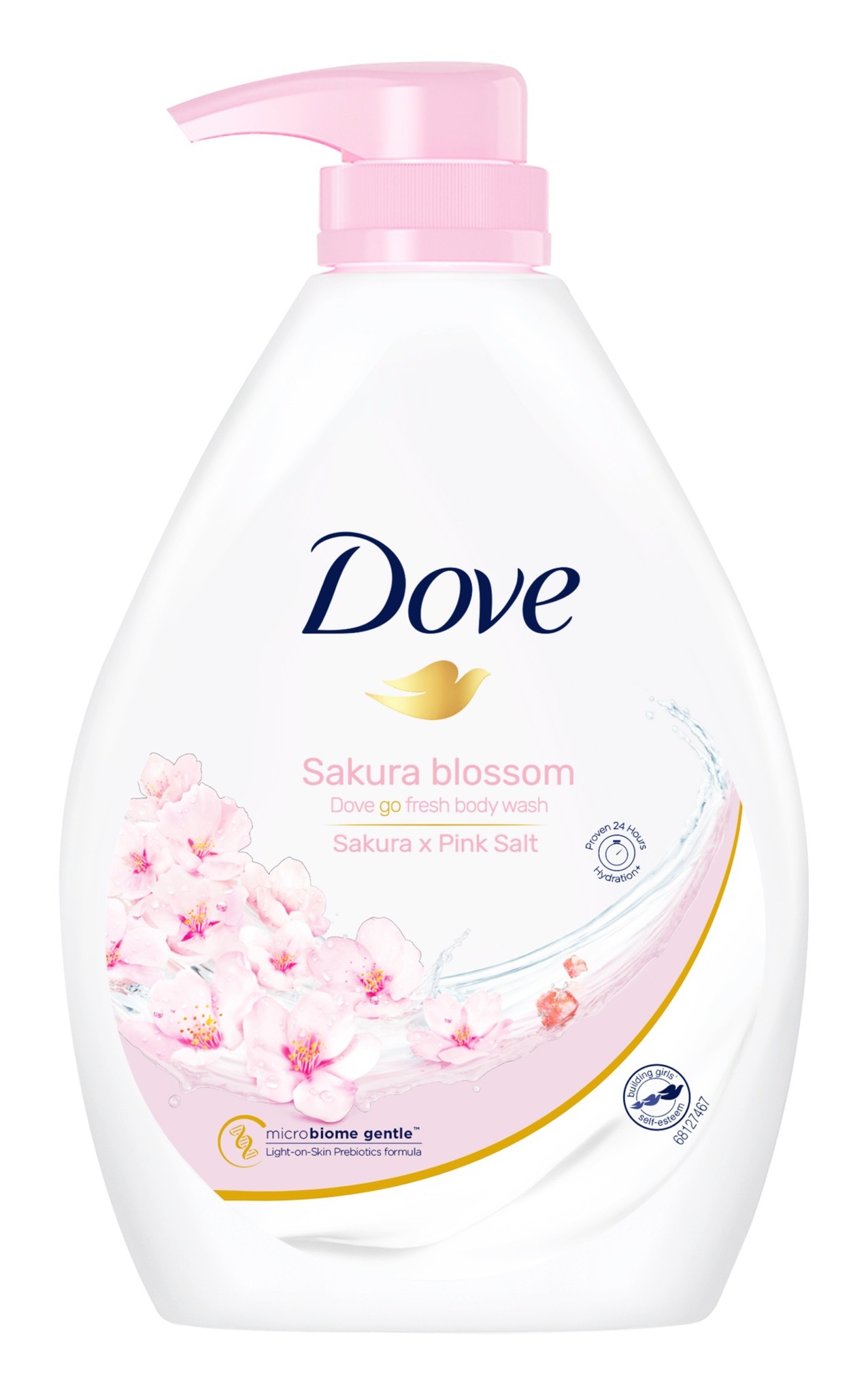 Full ingredients list Dove Sakura Body Wash