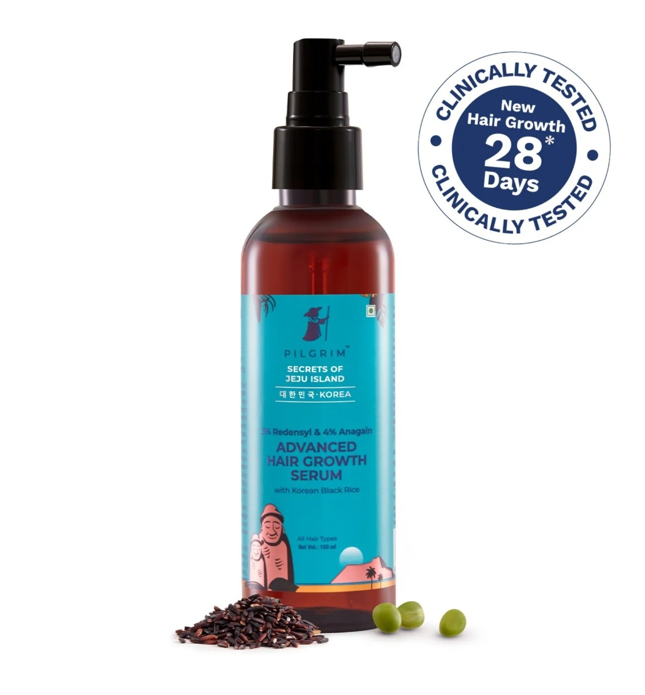 Pilgrim 3% Redensyl & 4% Anagain Advanced Hair Growth Serum