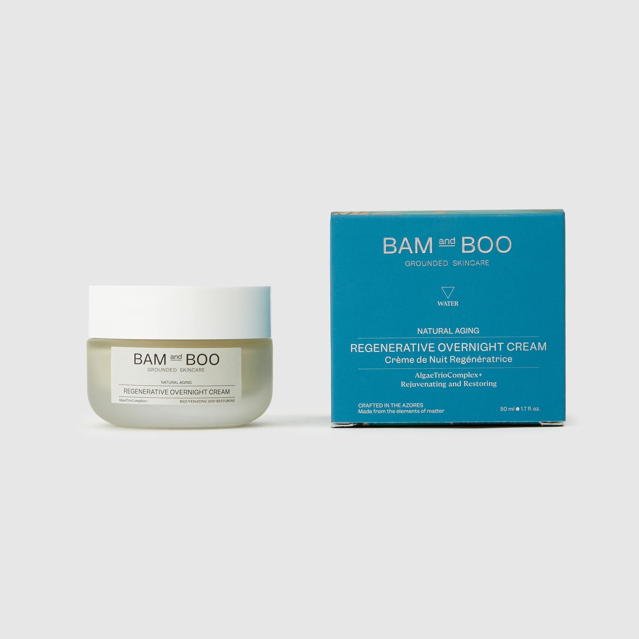 Full ingredients list BAM and BOO Regenerative Overnight Cream