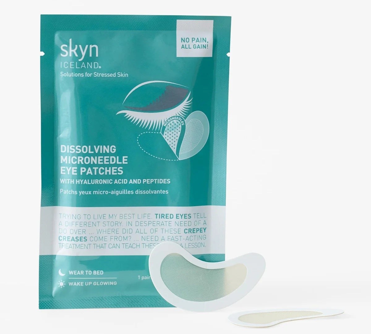 skyn ICELAND Dissolving Microneedle Eye Patches