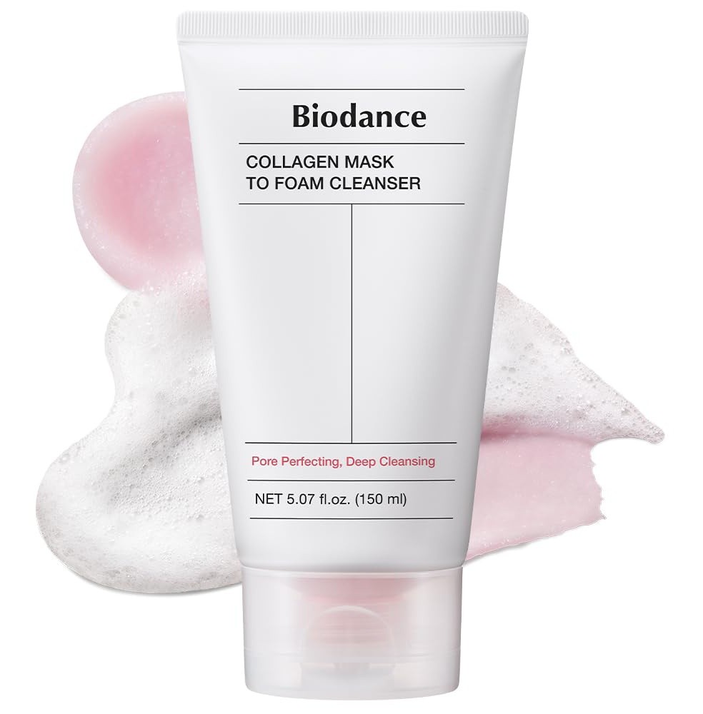 Biodance Collagen Mask To Foam Cleanser