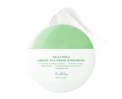 Full ingredients list Dr. Althea Green Tea Fresh Sunscreen