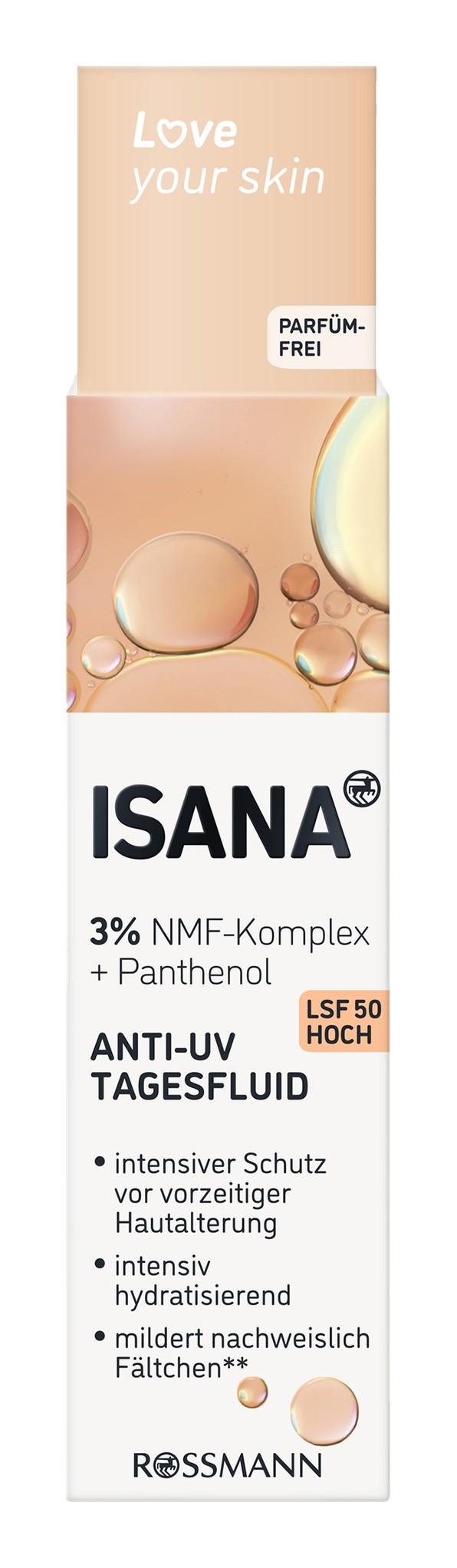 Isana Denní Fluid Anti-UV SPF 50
