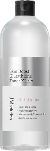 Nước hoa hồng JM Solution Skin Boost Glutathione Toner XL 1.0