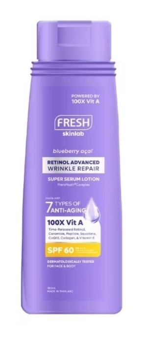 Fresh Skinlab Blueberry Acai Retinol Advance Wrinkle Repair Super Serum ...