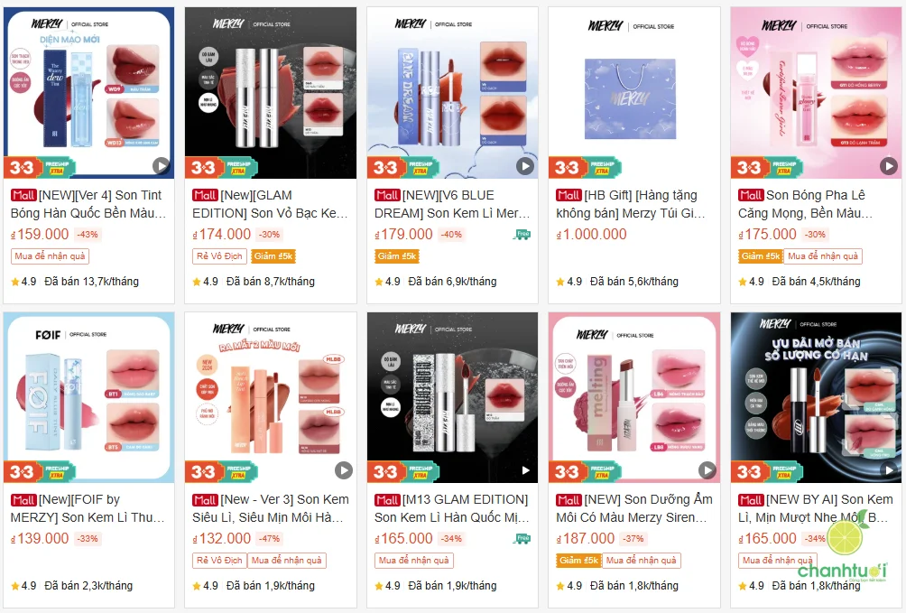 Merzy - Mỹ Phẩm Trang Điểm Thời Thượng Từ Hàn Quốc