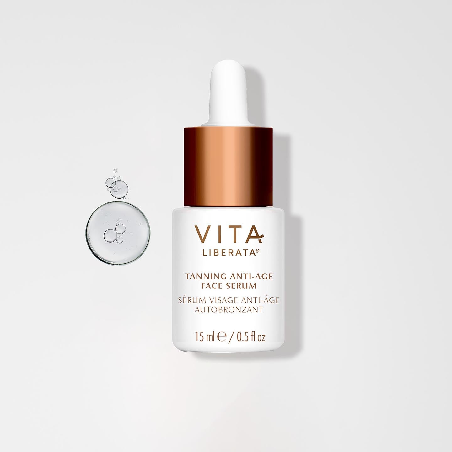 Nhuộm nâu da Vita Liberata Self Tanning Anti-age Face Serum