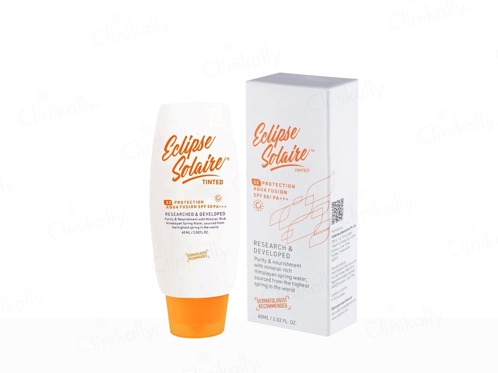Yuderma Eclipse Solaire Tinted Aqua Fusion Sunscreen SPF 50 Pa+++
